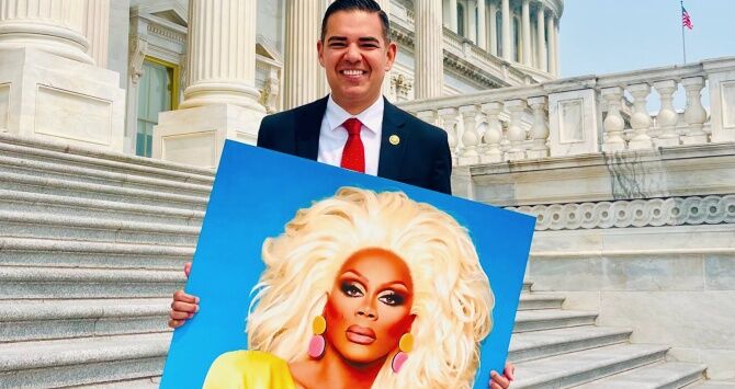 RuPaul honored on the floor of Congress with a speech by Rep. Robert ...