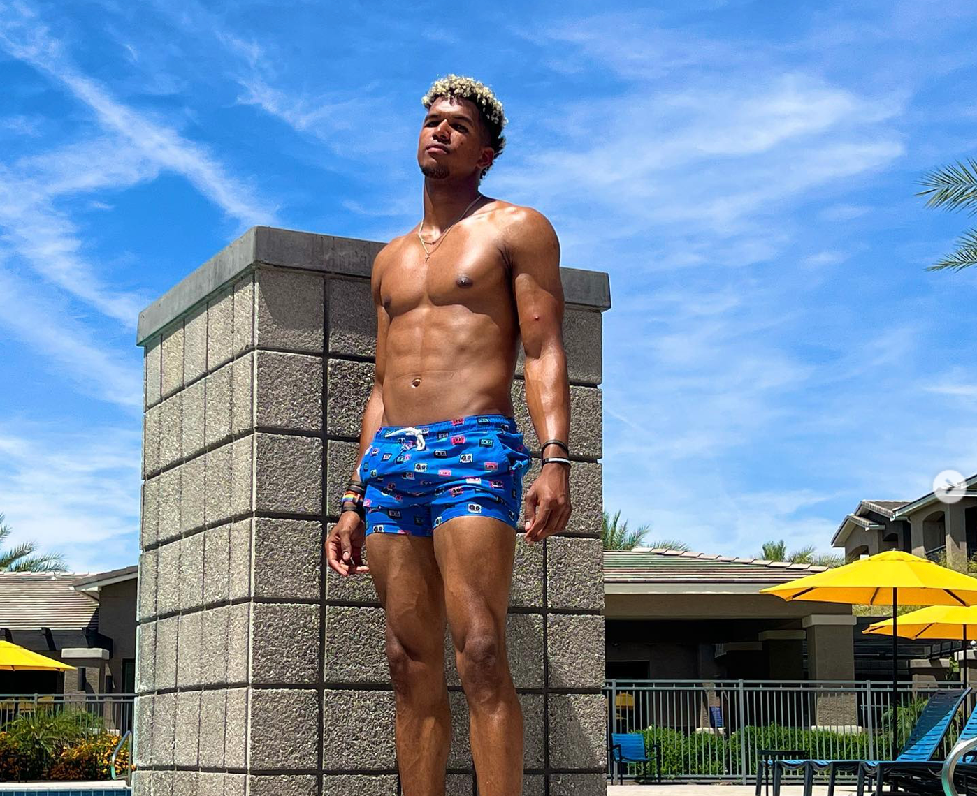 Pro baseball player Anderson Comas celebrates his first Pride since ...