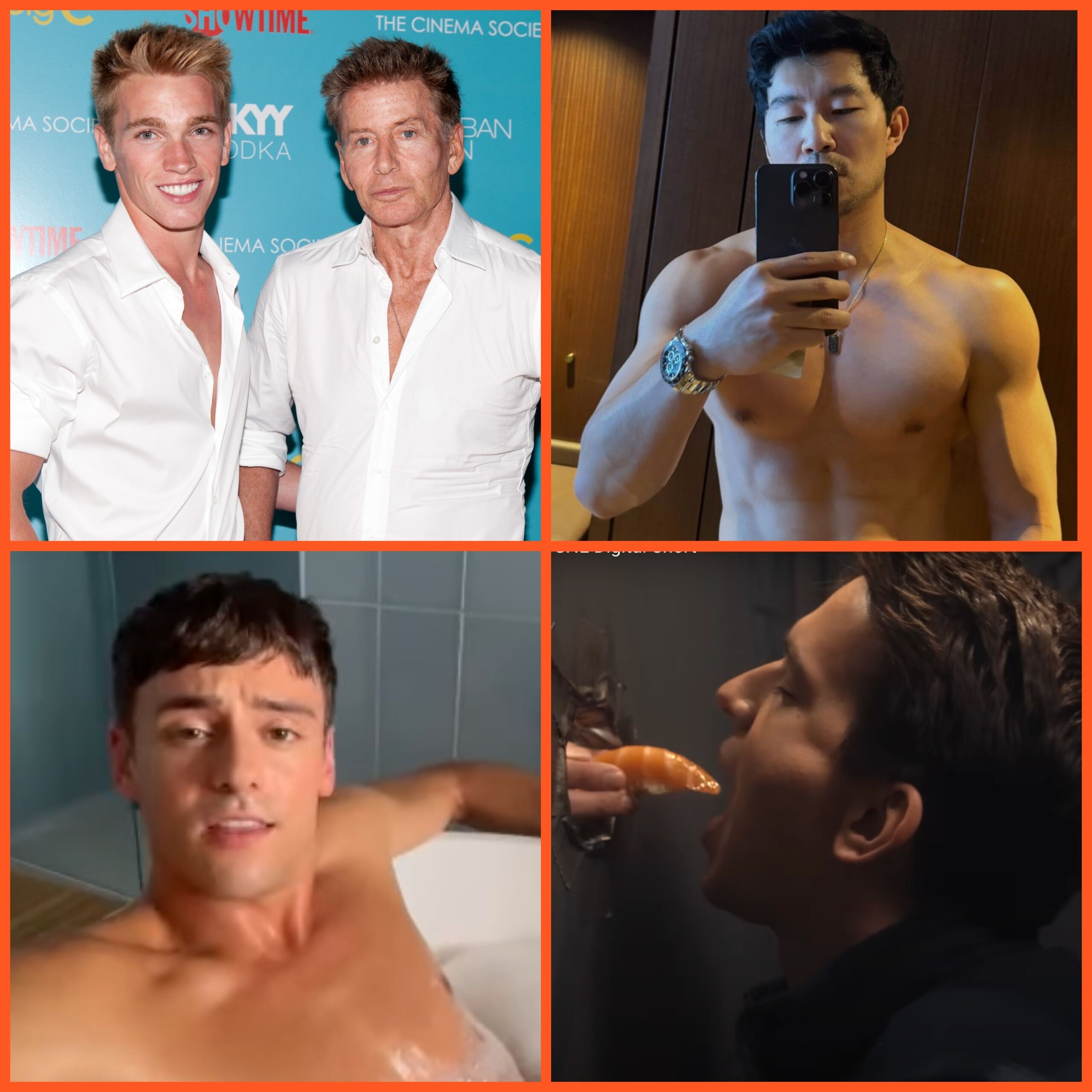 Calvin Klein's ex-boy toy drama, Tom Daley & Simu Liu serve beefcake ...